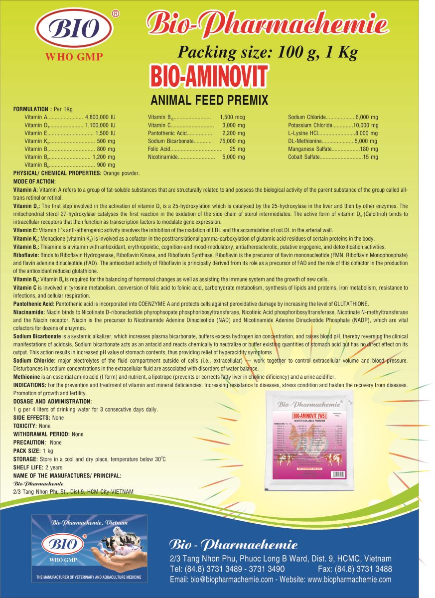 BIOAMINOVIT - Bio-Pharmachemie